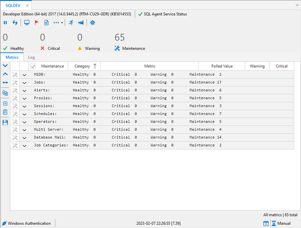 SQL Agent Insights:Documentation:Insight Maintenance Mode - SQL Agent Insights Wiki