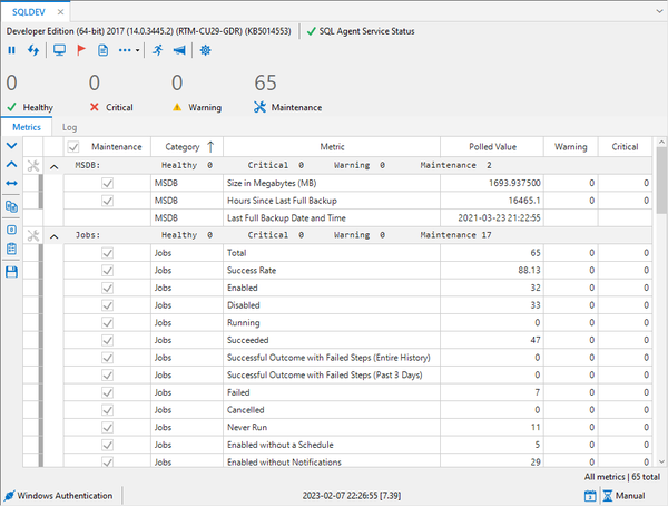 Sql Agent Insightsdocumentationinsight Maintenance Mode Sql Agent Insights Wiki